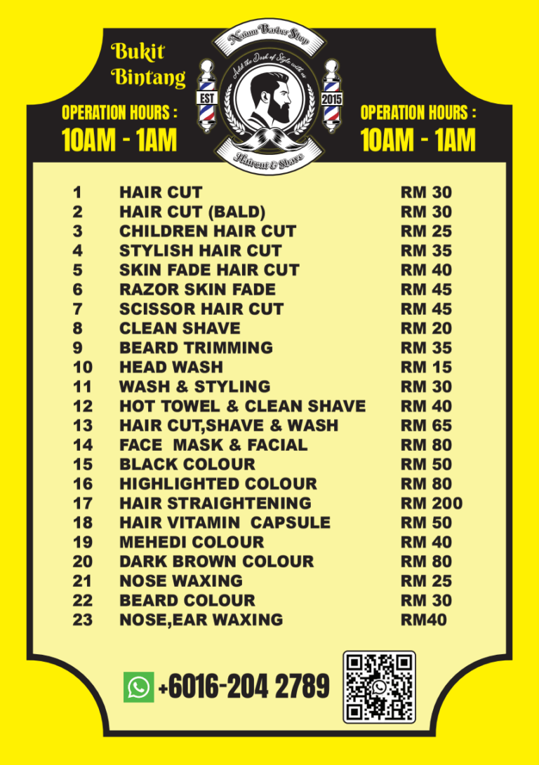 Naium Barber Shop - Professional Barber shop in Malaysia